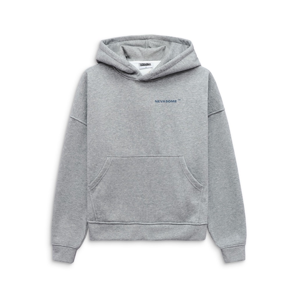 Áo Hoodie Form Boxy Local Brand NEVASOME Basic Cotton Lót Lông Cừu ...