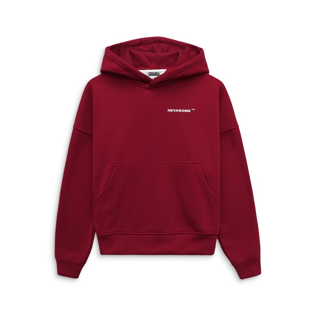 Áo Hoodie Form Boxy Local Brand NEVASOME Basic Cotton Lót Lông Cừu ...