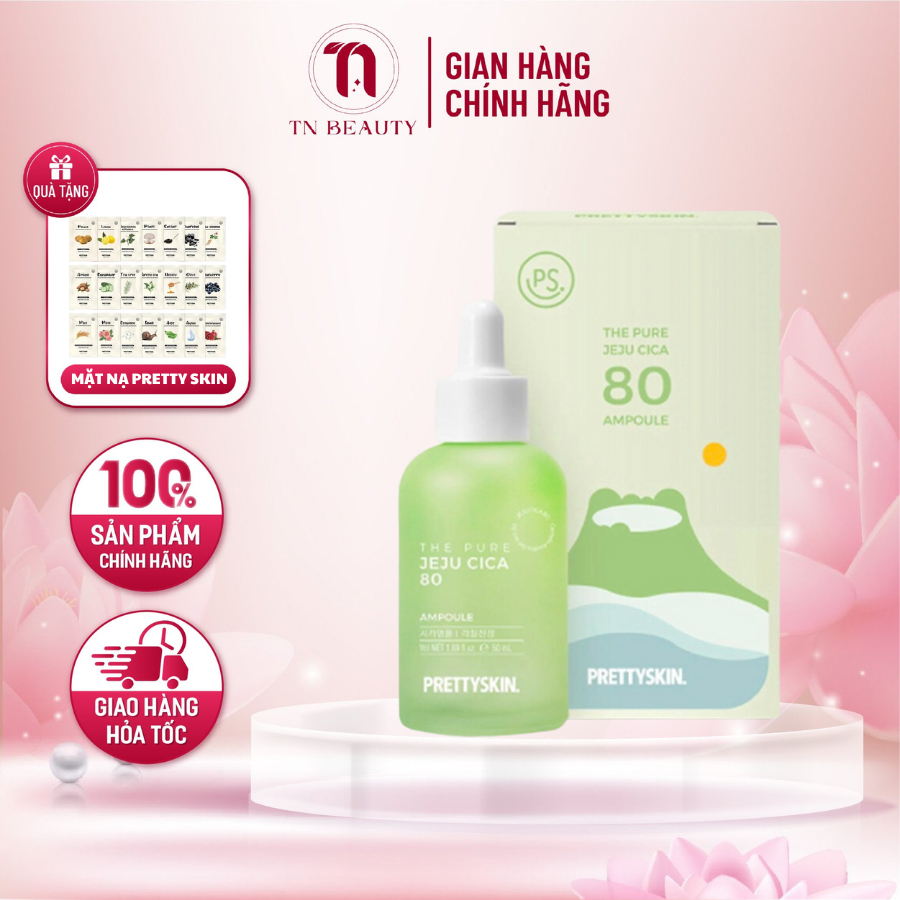 Tinh Chất Serum Pretty Skin Ampoule Rau Má Jeju Cica 50ml | Shopee Việt Nam