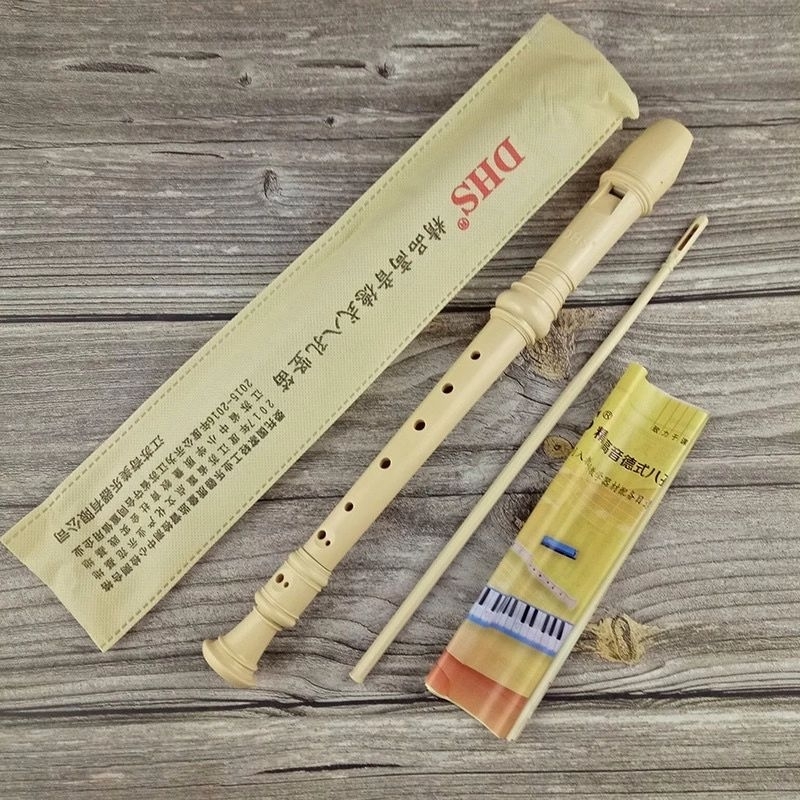 Sáo recorder DHS 8 lỗ chính hãng - tặng que vệ sinh Freeship | Shopee ...