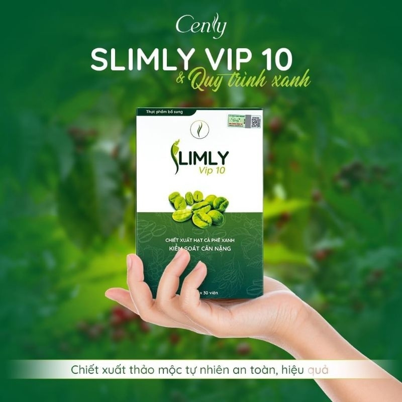 [Tặng Khóa Cân] Thảo Mộc Giảm Cân Cấp Tốc Slimly VIP 10 Thải Mỡ Không ...