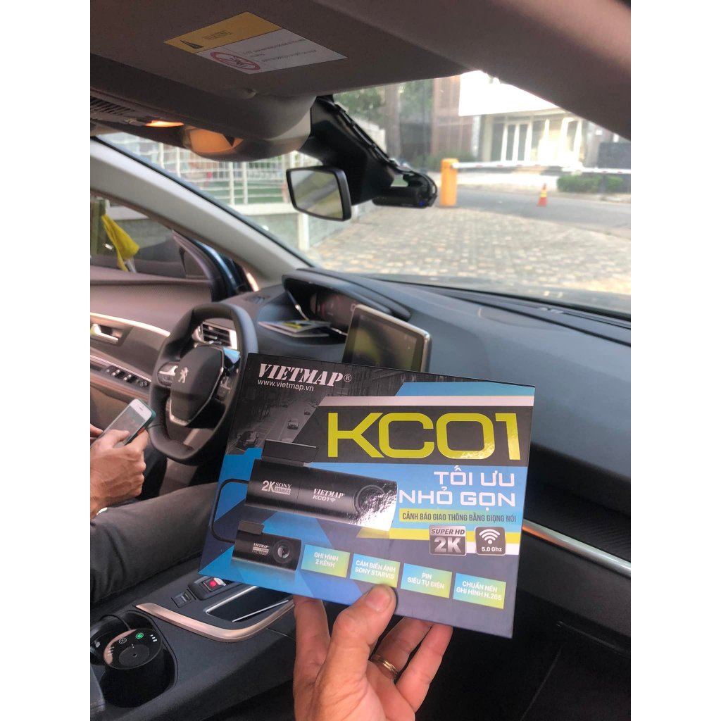 VIETMAP KC01 v.2 Camera hành trình Cảnh Báo Giao Thông ver 2.0 Cảm biến ...