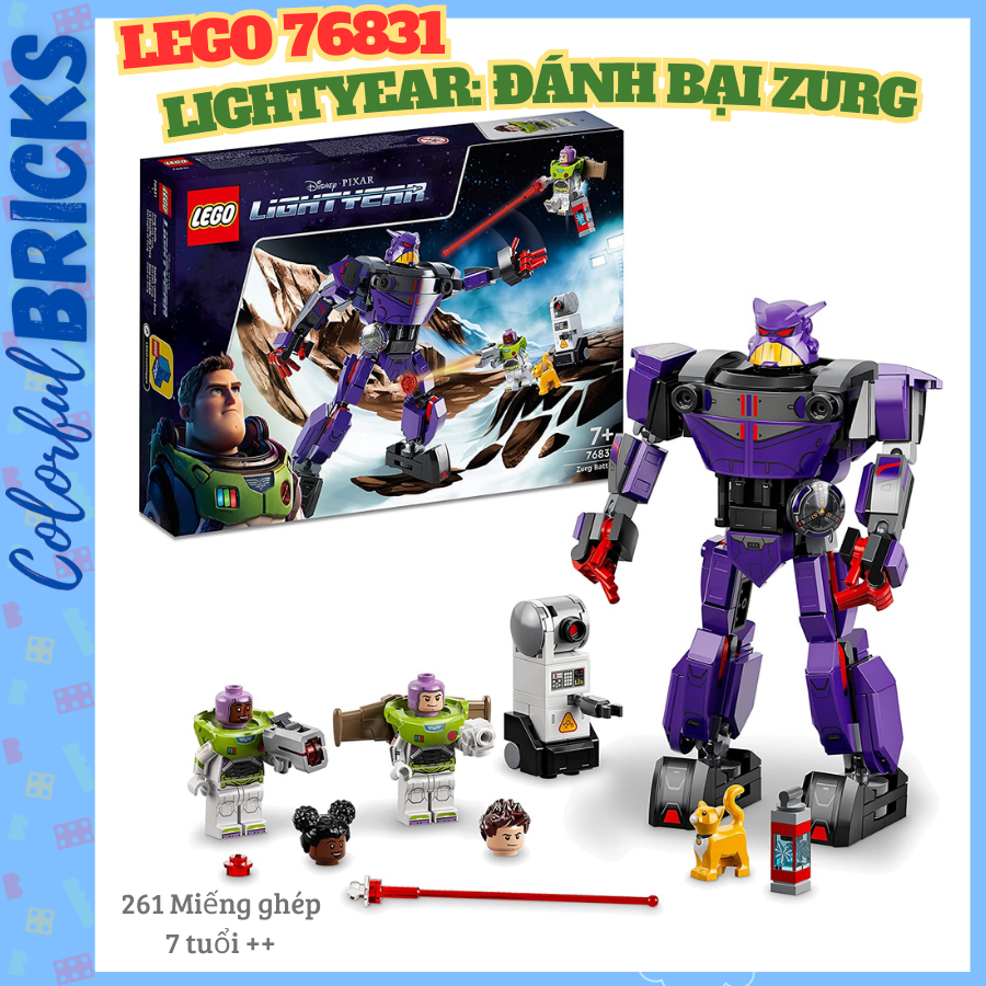 Lego 76831 Đánh bại Zurg (Zurg Battle) - Lego Lightyear Chính hãng ...