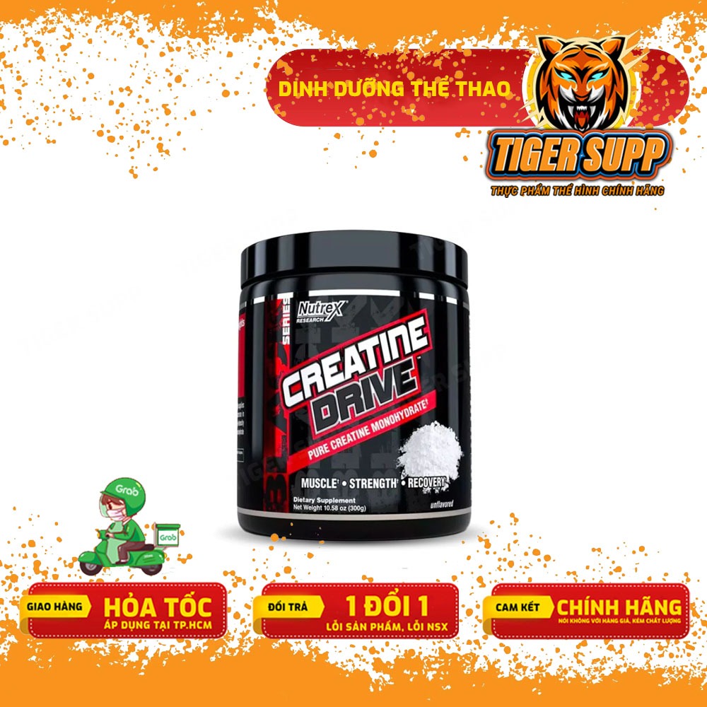 Nutrex Creatine Drive - Pure Creatine Monohydrate (300 Grams) | Shopee ...
