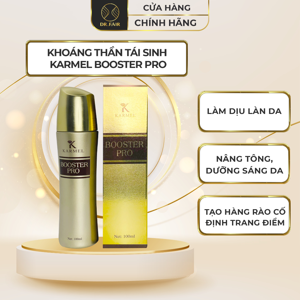 Xịt Khoáng Thần Tái Sinh Karmel Booster Peptide Tinh Dầu Omega Bảo Vệ ...