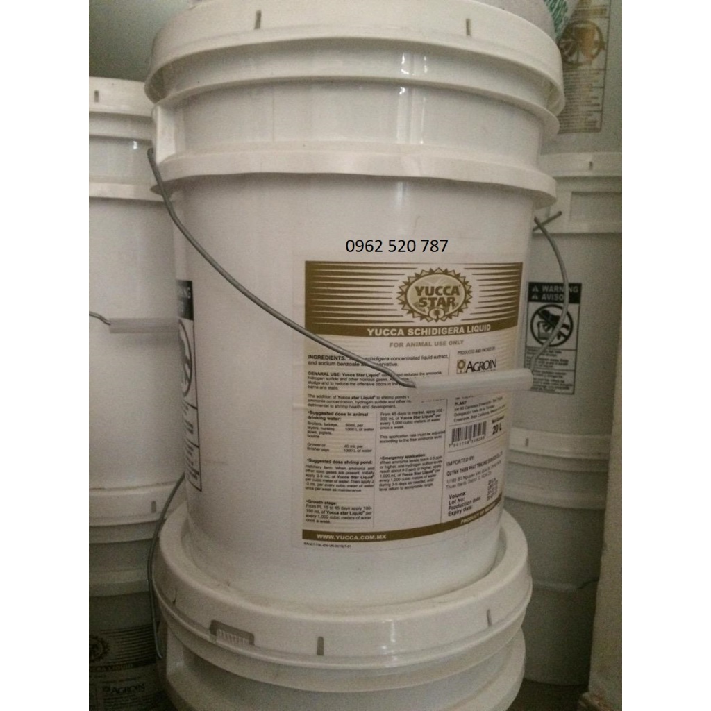 Yucca Liquid Star Schidigera Agron dùng trong Nuôi trồng Thủy sản ...