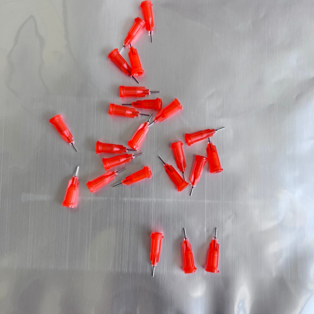 set 100 cái Kim bơm keo nhựa mũi sắt 24G , 20g | Shopee Việt Nam