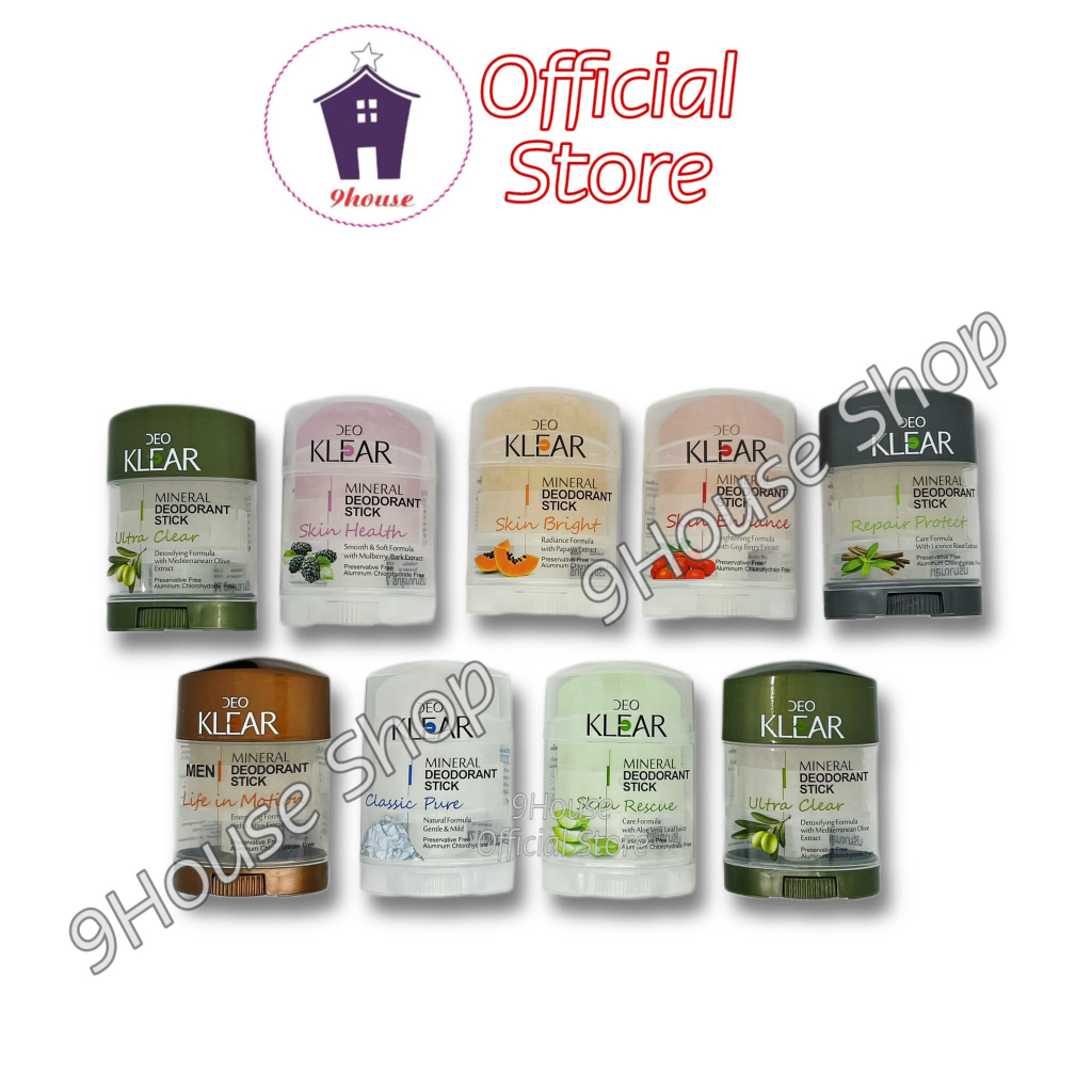 01 Lăn Đá Khoáng Deo KLEAR MINERAL DEODORANT STICK Thái Lan 70gram ...