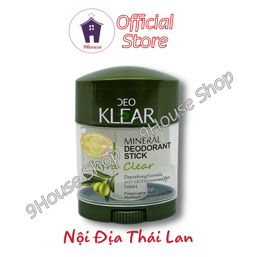 01 Lăn Đá Khoáng Deo KLEAR MINERAL DEODORANT STICK Thái Lan 70gram | Shopee Việt Nam