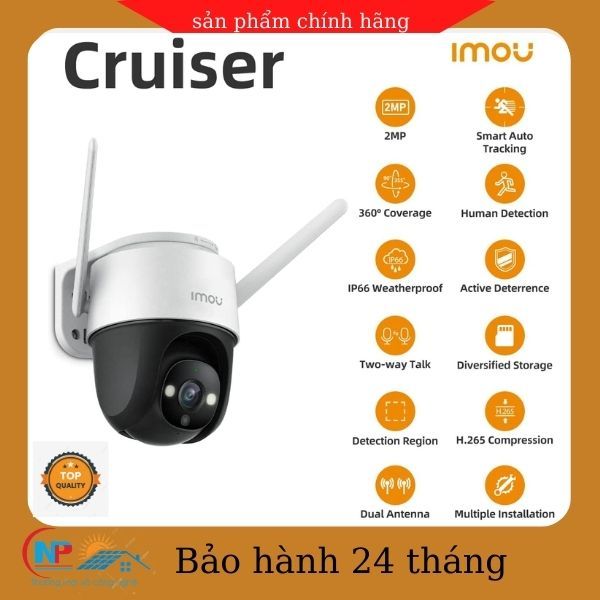 Camera IP Wifi PTZ 2MP IPC-S22FP-IMOU Cruiser | Shopee Việt Nam