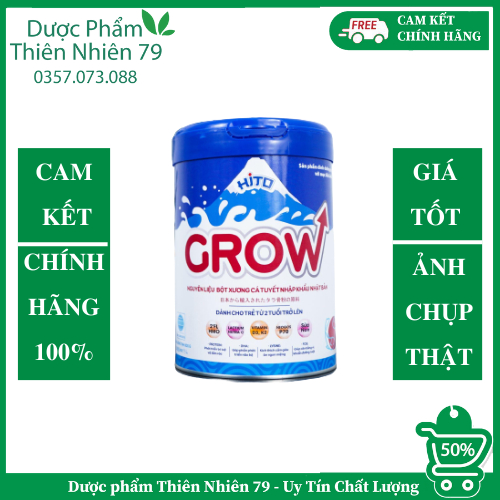 [CHÍNH HÃNG] Sữa Canxi Hito Grow Phát Triển Chiều Cao Toàn Diện - Hộp ...