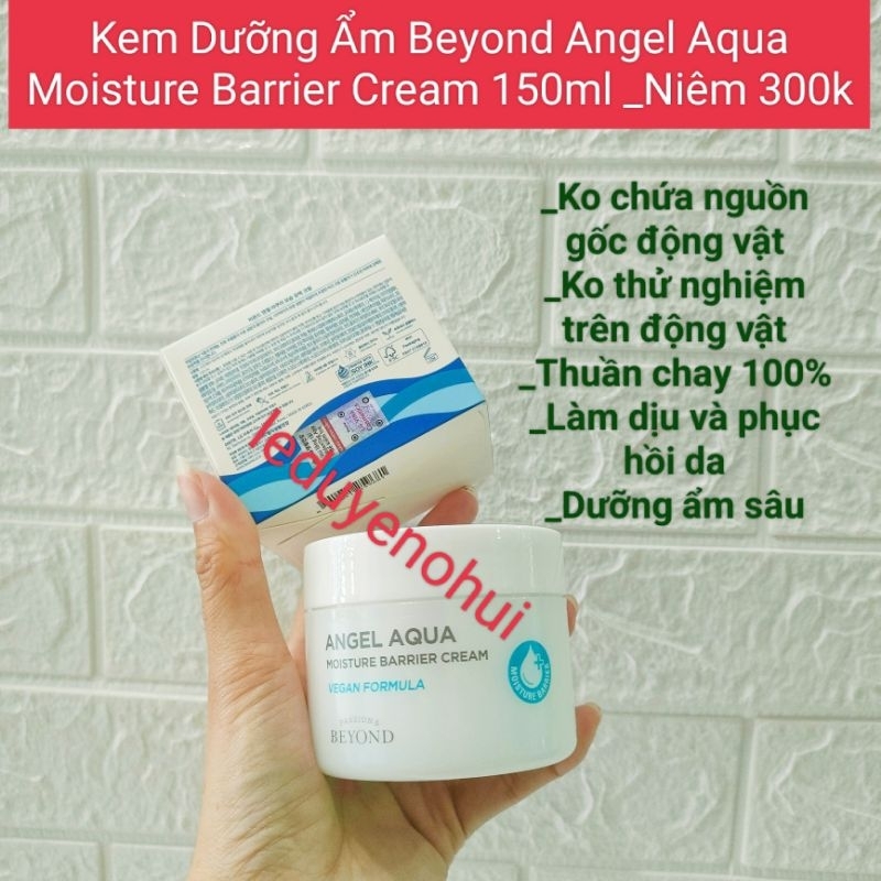 [Có Tem Chính Hãng] Kem Dưỡng Ẩm Beyond Angel Aqua Moisture Barrier Cream 150ml | Shopee Việt Nam