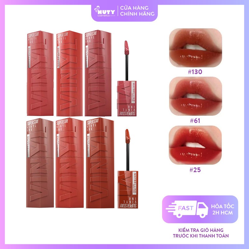 Son Bóng Maybelline Superstay Vinyl Ink (4.2ml) | Shopee Việt Nam