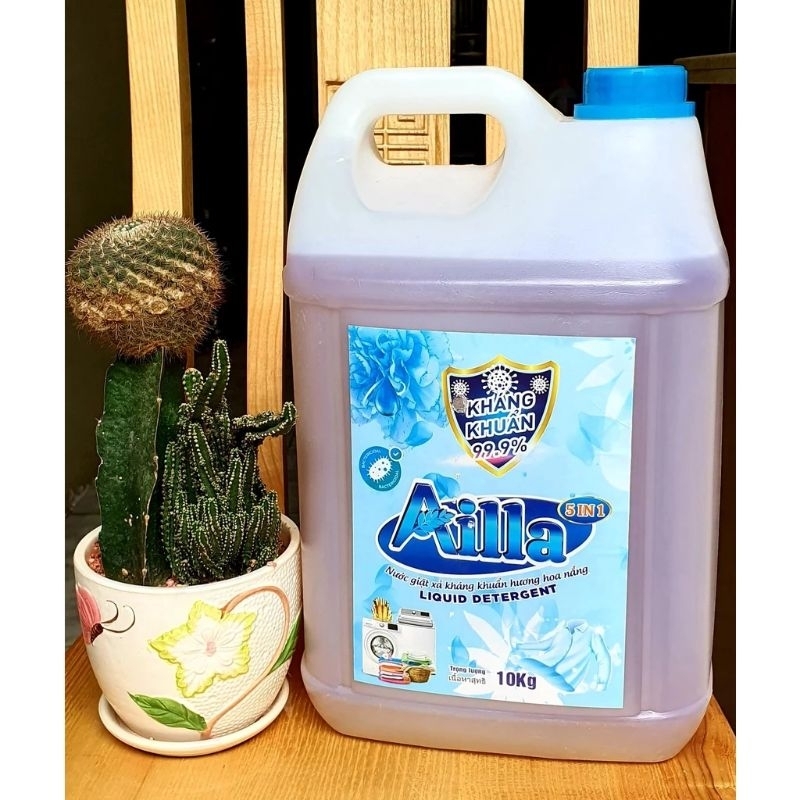 Nước giặt xả Ailla Hương Cá Ngựa, Hương Hoa Nắng (10kg) | Shopee Việt Nam
