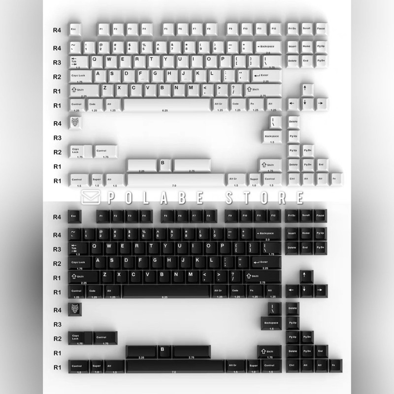 Keycap Aifei Icon Pyga V2 Cherry Profile bàn phím cơ Keycap Emerald ...