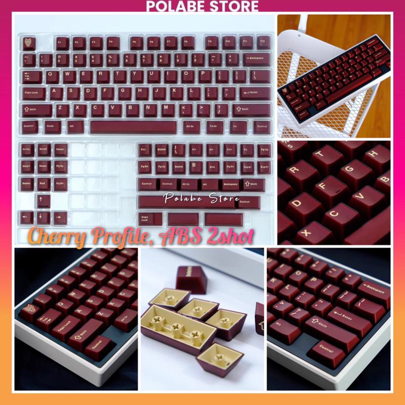 Keycap Aifei Icon Pyga V2 Cherry Profile bàn phím cơ Keycap Emerald ...