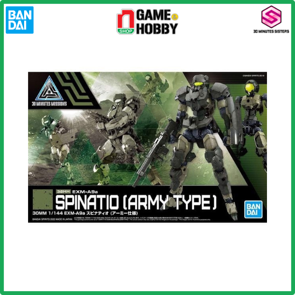 MÔ HÌNH EXM-A9A SPINATIO ARMY TYPE - 30MM 1144 - MÔ HÌNH ROBOT CHÍNH ...
