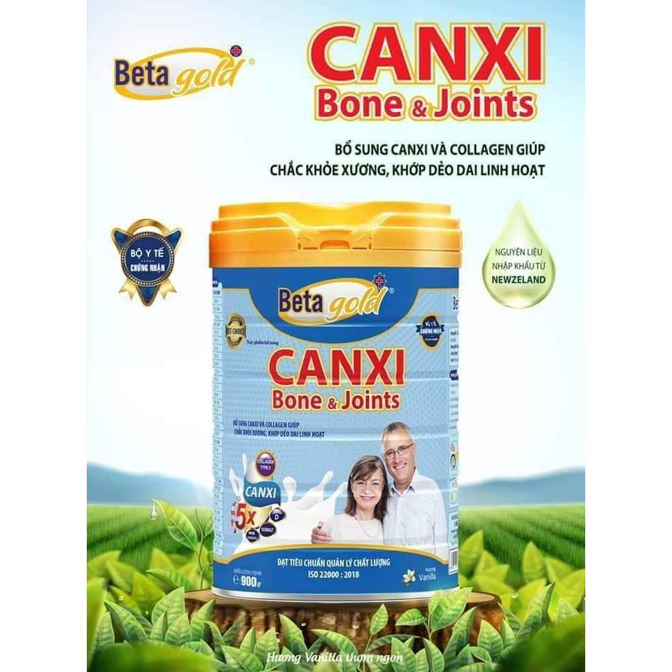 Sữa bột dinh dưỡng Canxi Betagold 900gr. Giúp Xương Khớp chắc khoẻ - Linh hoạt, Hạn chế loãng ...