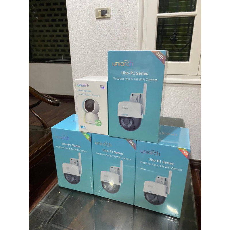 Camera IP WIFI PTZ 3MP UNIARCH UHO-P1A-M3F4D | Shopee Việt Nam