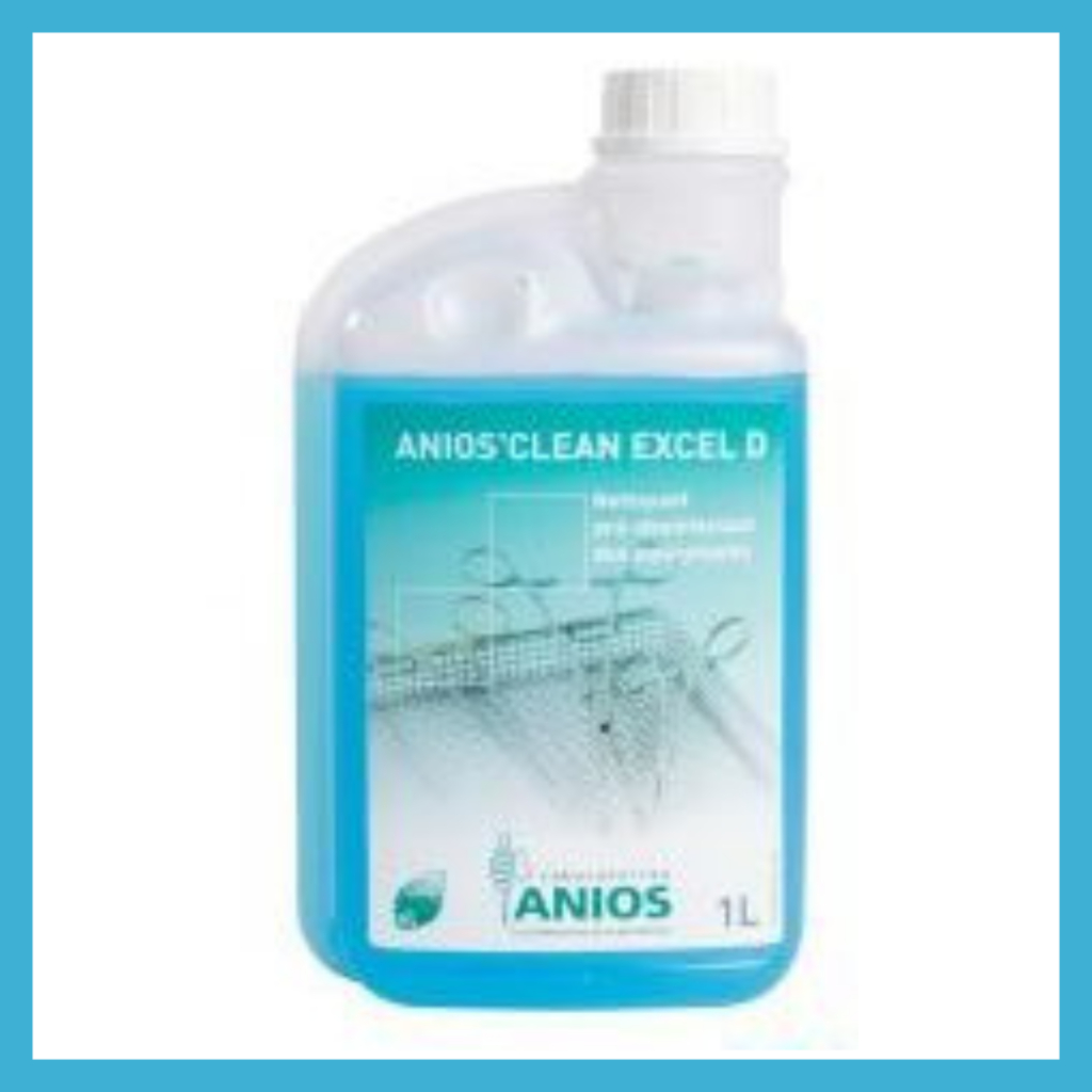 1L Dung dịch làm sạch và khử nhiễm dụng cụ ANIOS’CLEAN EXCEL D | Shopee ...