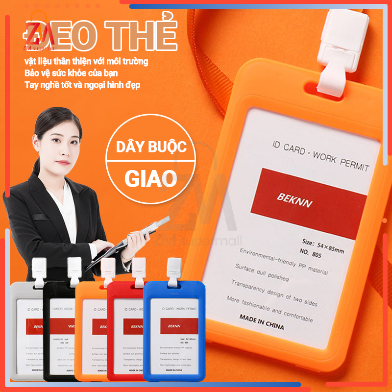 Dây Đeo Thẻ Học Sinh, Dây Đeo Thẻ Ngang Cho Nhân Viên Văn Phòng, hẻ đeo ...