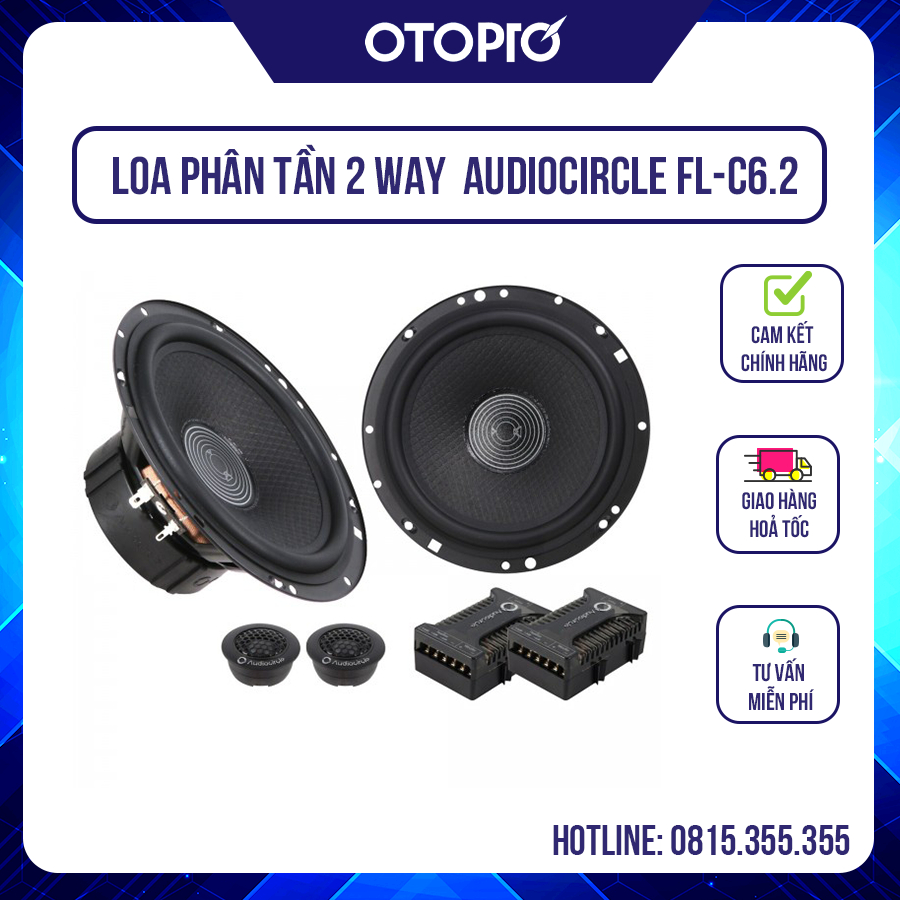 Loa cánh phân tần 2 way cho ô tô - Loa phân tần AUDIOCIRCLE ML-C6.2 MK II | Shopee Việt Nam