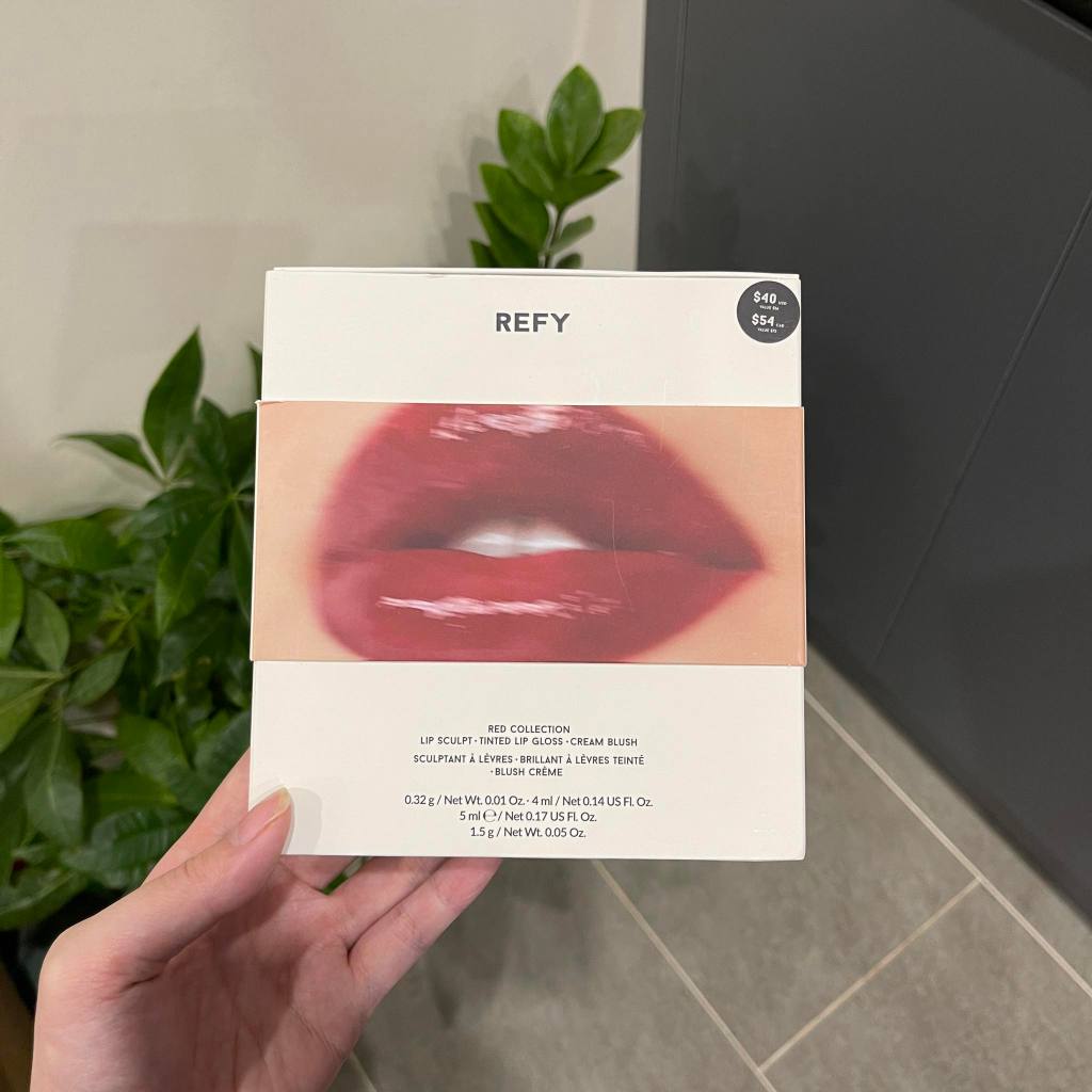 Set 3 món trang điểm Refy Red Collection Lip & Cheek Set | Shopee Việt Nam