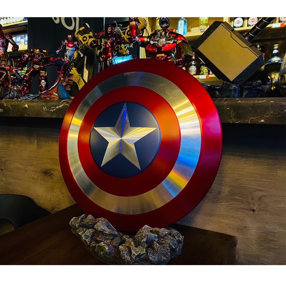 Khiên Captain America Cattoys tỉ lệ 1:1 full metal chính hãng- sắc nét ...