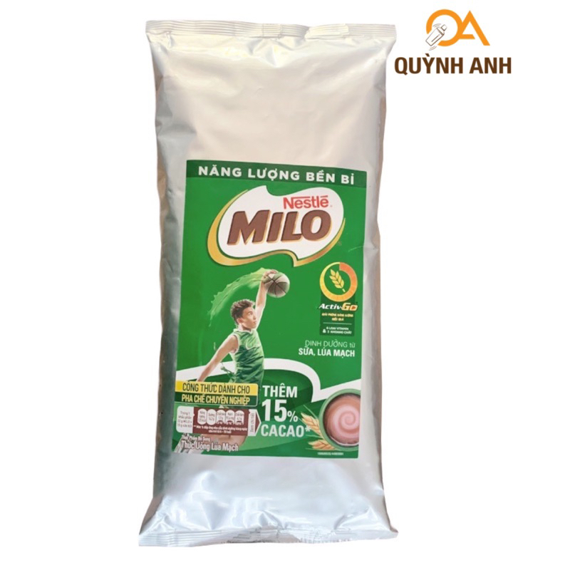 Bột Milo nguyên chất gói 1KG (dành cho pha chế chuyên nghiệp) | Shopee ...