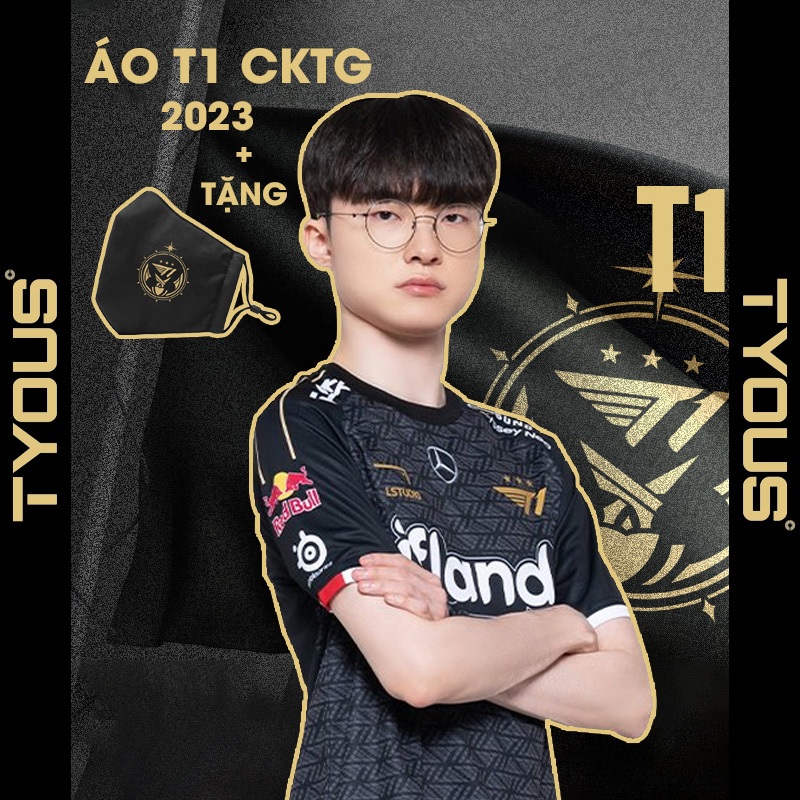 Áo Đấu T1 CKTG 2023-LCK Xuân 2023-LCK Hè 2023-MSI 2023 bởi TYOUS[In Tên-Ghi Chú Tên Vào Đơn ...
