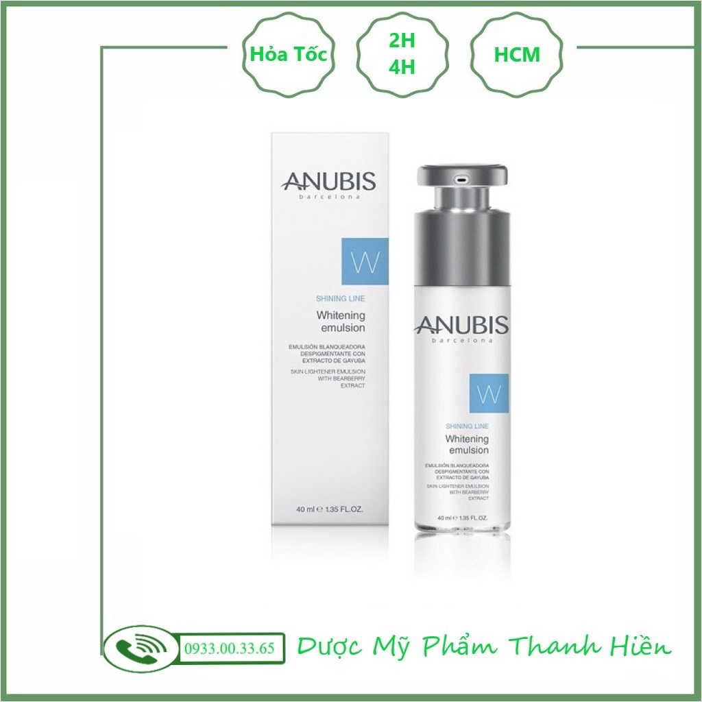 Nhũ tương sáng da ANUBIS Shining Line Whitening Emulsion/50ml | Shopee ...