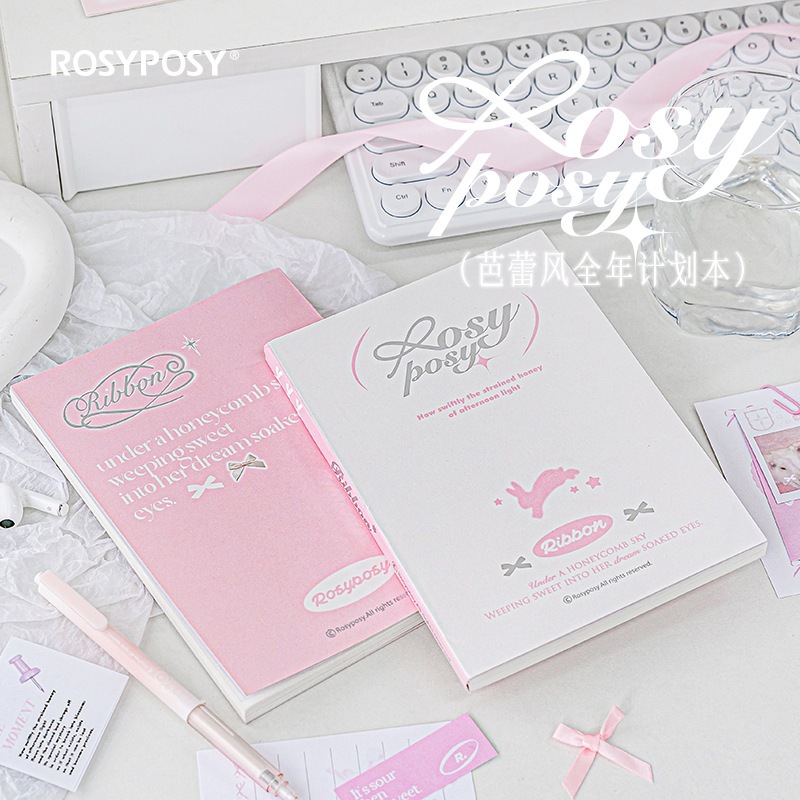 Planner Ribbon Rosy Posy | Shopee Việt Nam