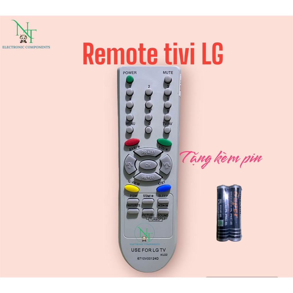 Remote điều khiển tivi LG đời cũ màn hình lồi . Đồ bấm tivi LG . Tặng kèm pin sử dụng | Shopee ...