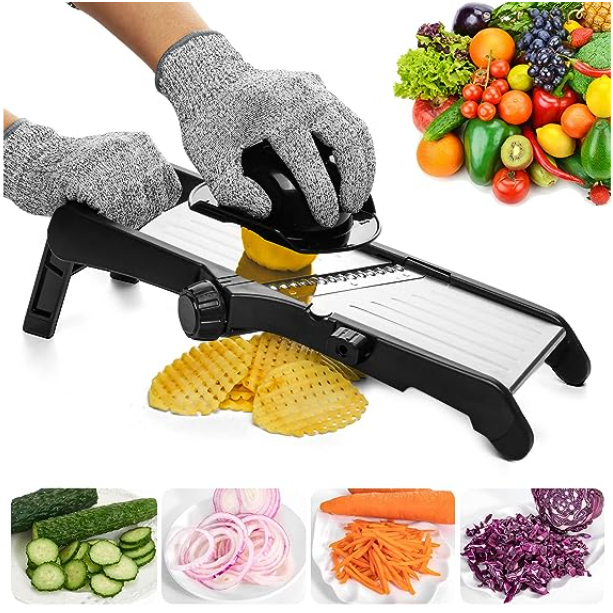 Dụng Cụ Bào Đa Năng Núm Xoay 3 Trong 1 W1028 Hàng CAO CẤP Cắt Rau Củ ...