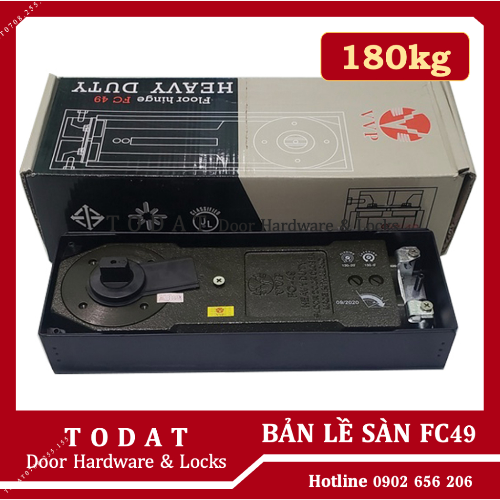 BẢN LỀ SÀN VVP FC49 OEM Dùng cho cửa nặng tối đa 180 kg | Shopee Việt Nam