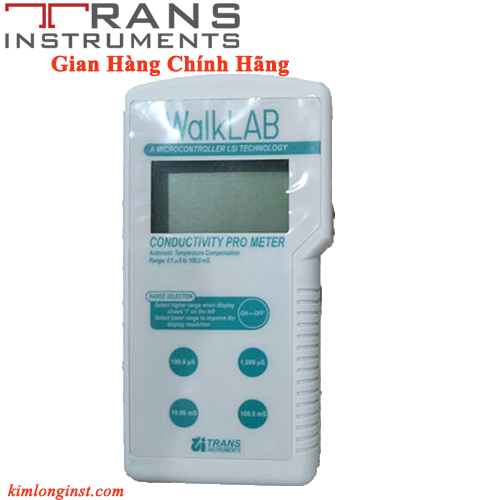 Máy đo độ dẫn nước, Mã: Walklab, Thương hiệu: Trans Instruments, dùng dể đo nước | Shopee Việt Nam