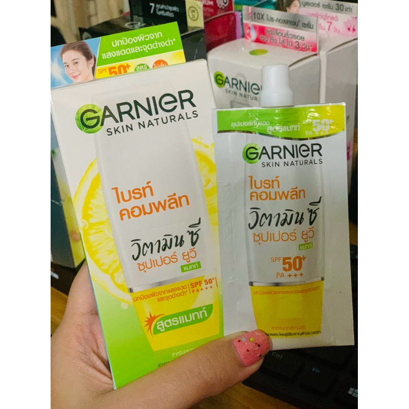 GARNIER MINISIZE DẠNG GÓI THÁI LAN | Shopee Việt Nam