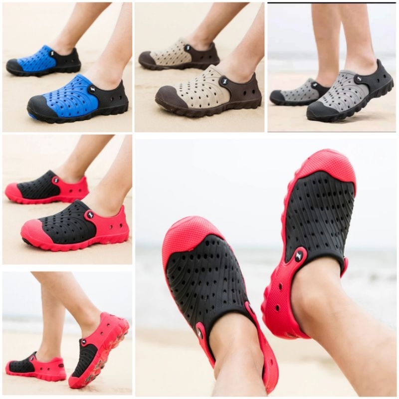 Giày Nhựa Siêu Nhẹ Lưới Nam Nữ Đi Mưa BIOREN CATHA - GL015 | Shopee ...