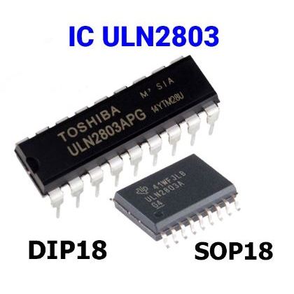 IC Đệm Dòng 8 Bit ULN2803 DIP-18 / SOP-18 2803 | Shopee Việt Nam