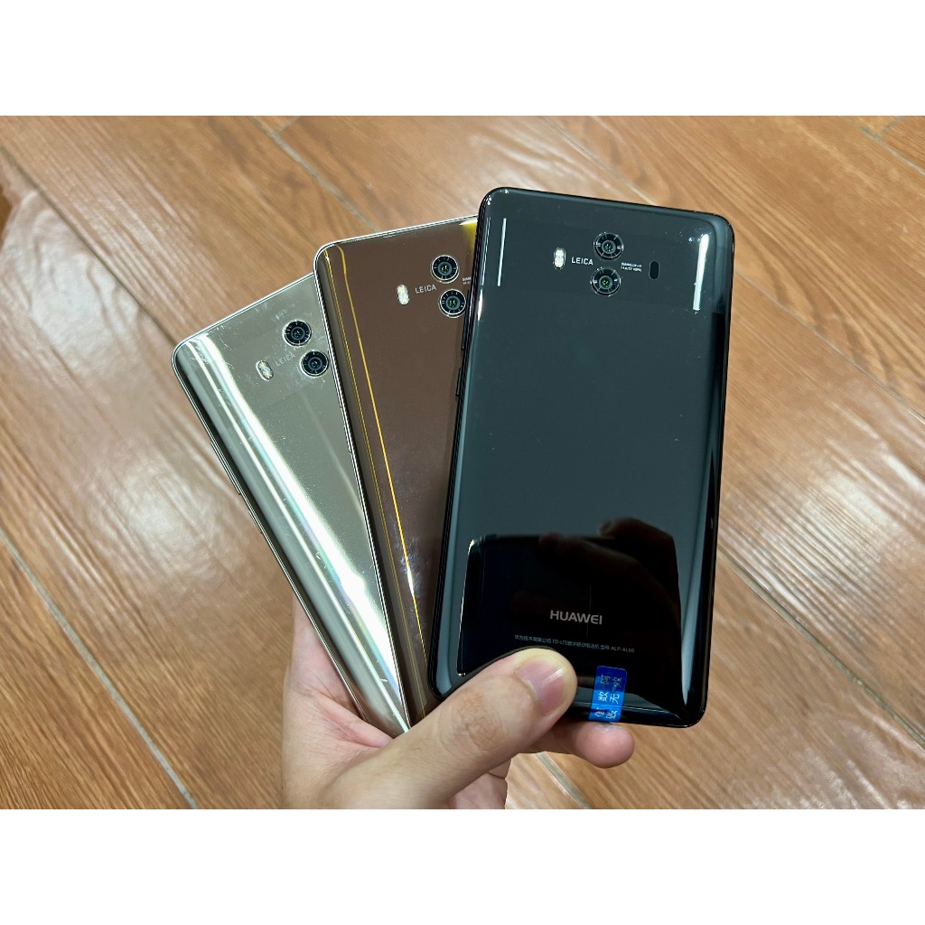 Huawei Mate 10, màn IPS QuadHD viền mỏng, 2 loa, pin 4000, Kirin 970, Cam OIS, khung Kim loại ...