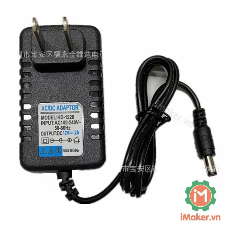 Nguồn Adapter 12V 1A, 2A, 5A | Cấp nguồn camera board điều khiển ...