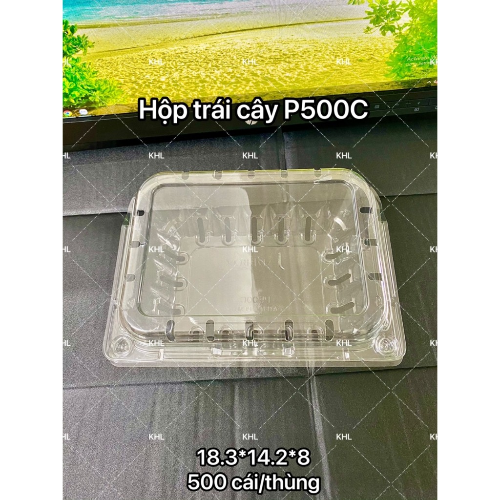 50-100 Hộp đựng trái cây 0,5kg P500A,P500B,P500C,P500CX,P500D | Shopee Việt Nam