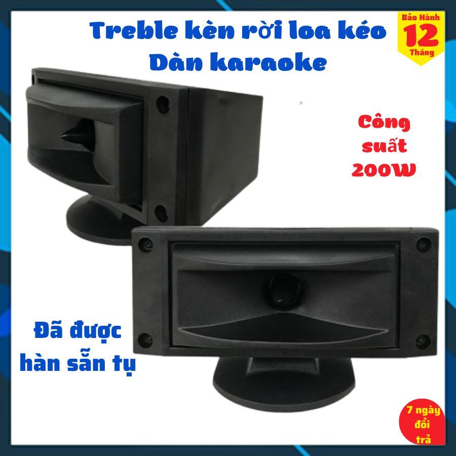 Đôi loa treble rời AT 20 chính hãng-loa treble rời karaoke gắn trực tiếp vào âm ly, tặng kèm tụ ...