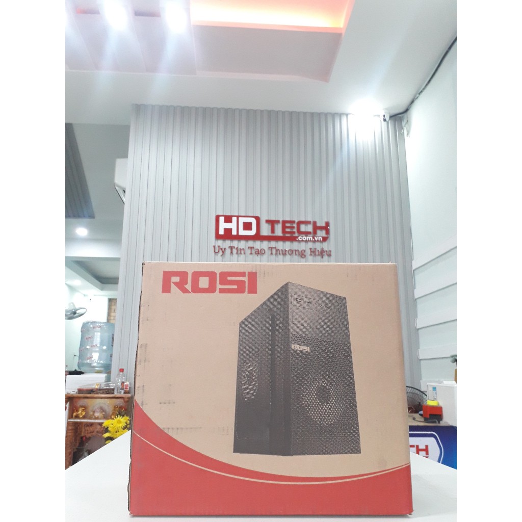 Vỏ case máy tính, vỏ thùng máy tính Rosi C370 giá rẻ (M-Atx/mini Atx ...
