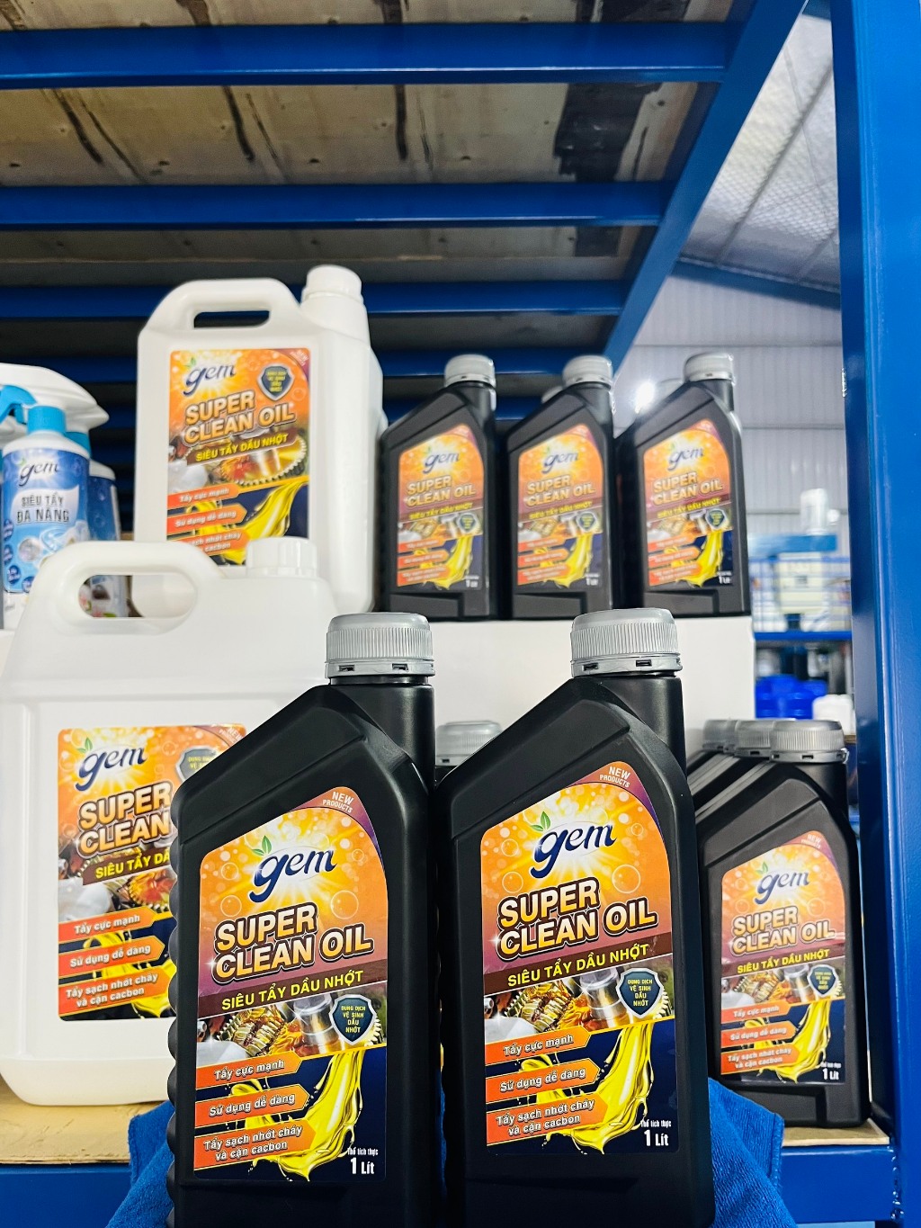 Siêu tẩy dầu nhớt Gem - Super clean oil | Shopee Việt Nam
