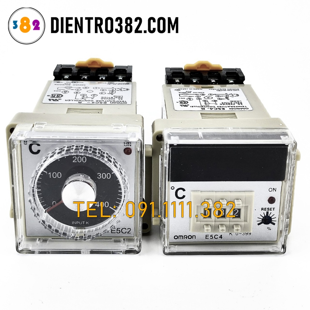Bộ Điều Khiển Nhiệt Độ Omron E5C4 / E5C2 Tặng Kèm Đế ( Hàng chính hãng ...