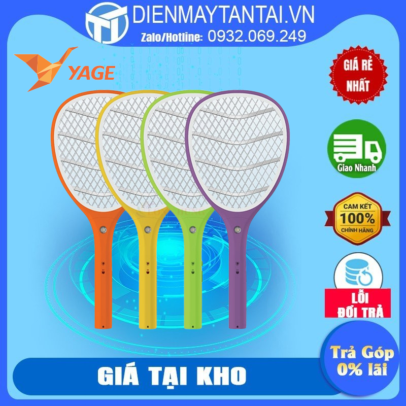 YG-DW01 -- Vợt bắt muỗi Yage YG-DW01 -- Pin 400 mAh, Đèn báo chuyển từ ...