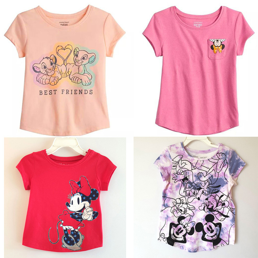 [8kg-41kg] Áo tay bé gái hoạt hình Disney hàng VN xuất xịn | Shopee Việt Nam