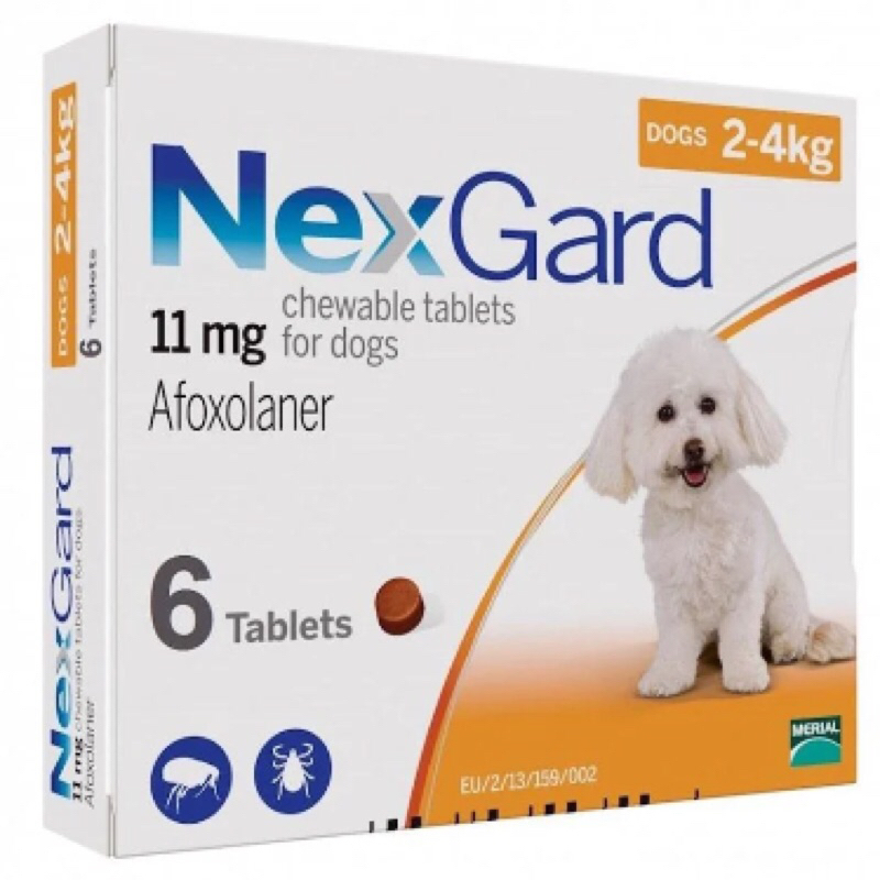 Thuoc tri ve rận NEXGARD cho chó từ 2 – 4kg | Shopee Việt Nam