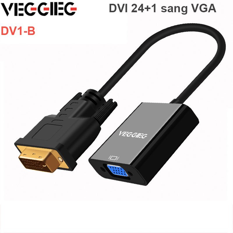 Cáp HDMI To VGA - Displayport To VGA- DVI To VGA - USB Lan 2.0 Hàng ...
